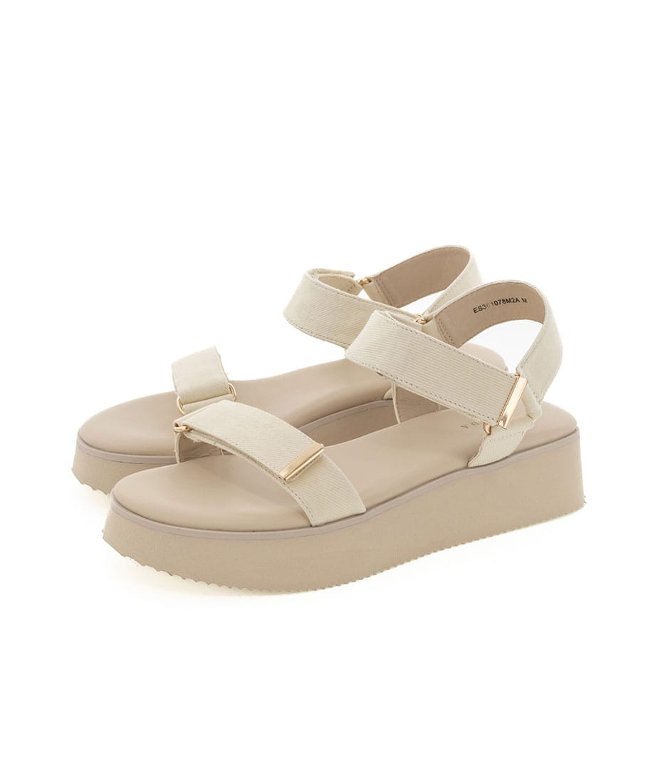 【SALE】ゴールドパーツベルトサンダルRANDA公式サイト